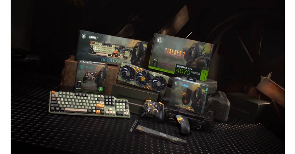 MSI stellt neue Gaming-Hardware im Design von S.T.A.L.K.E.R. 2 vor