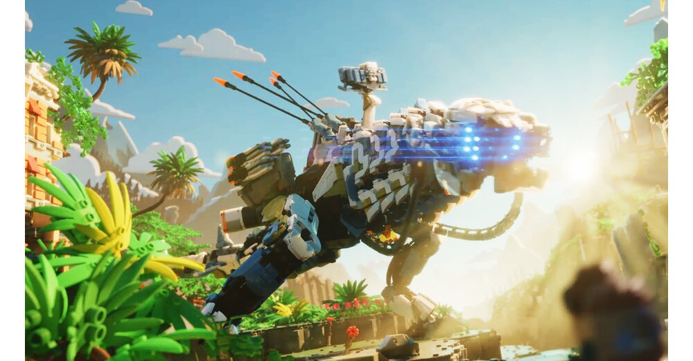 Wir legen uns in LEGO Horizon Adventures mit fiesen Maschinen-Dinos an
