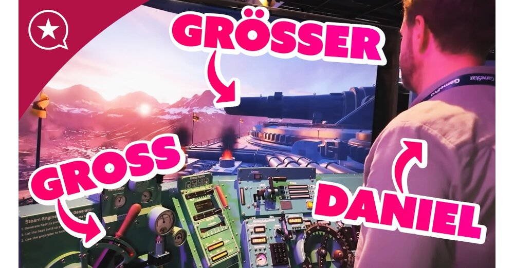 Das Ding der gamescom: Planetenverteidigungskanonenkommandant hebt den ...