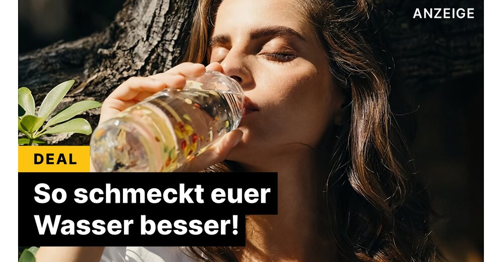 Zu heiß? Dank dieser Flasche trinkt ihr im Sommer immer genug Wasser!
