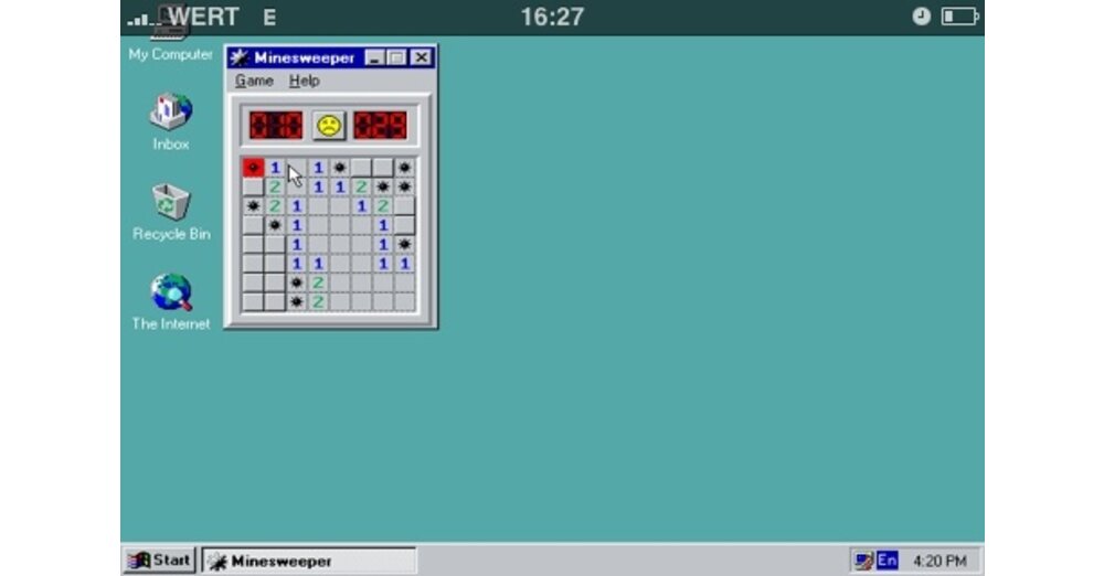 Windows 95 - Läuft auf dem iPhone