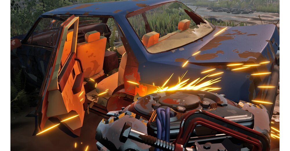 Wir machen in Pacific Drive unsere Rostlaube für weitere Abenteuer fit