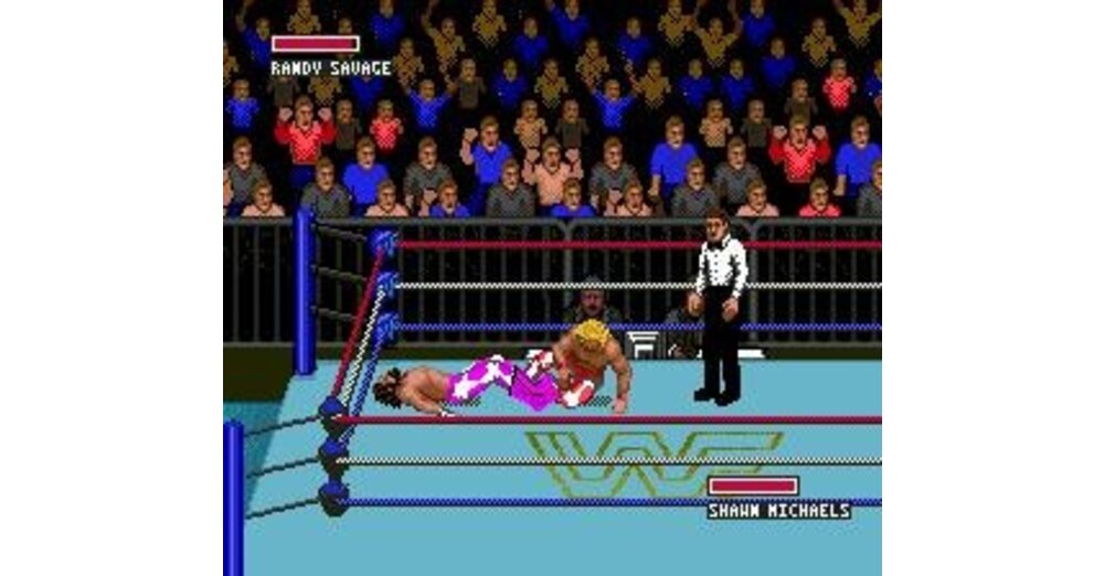 WWF Super Wrestlemania Sega Mega Drive