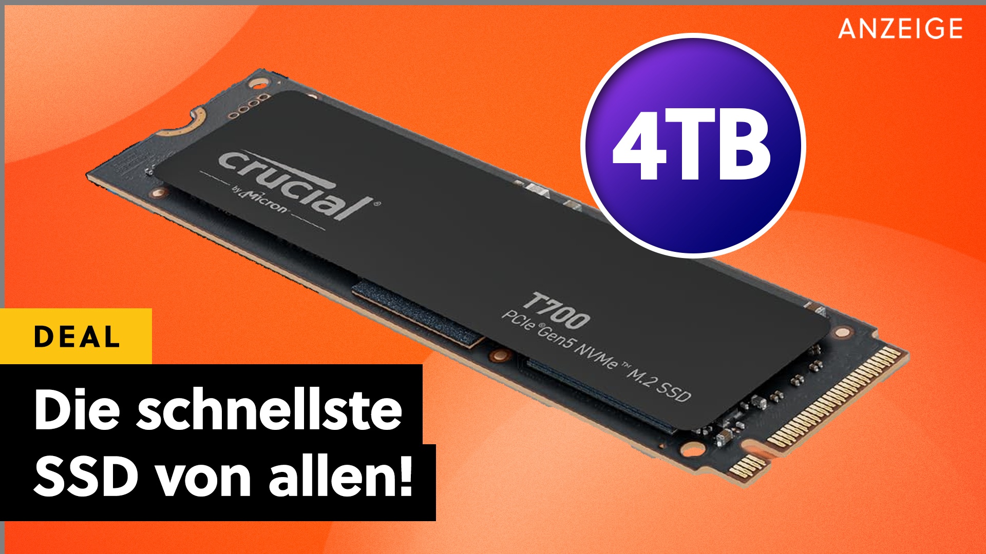 4TB SSD mit 200€ Rabatt: Die schnellste SSD der Welt, gibt's bei Amazon ...