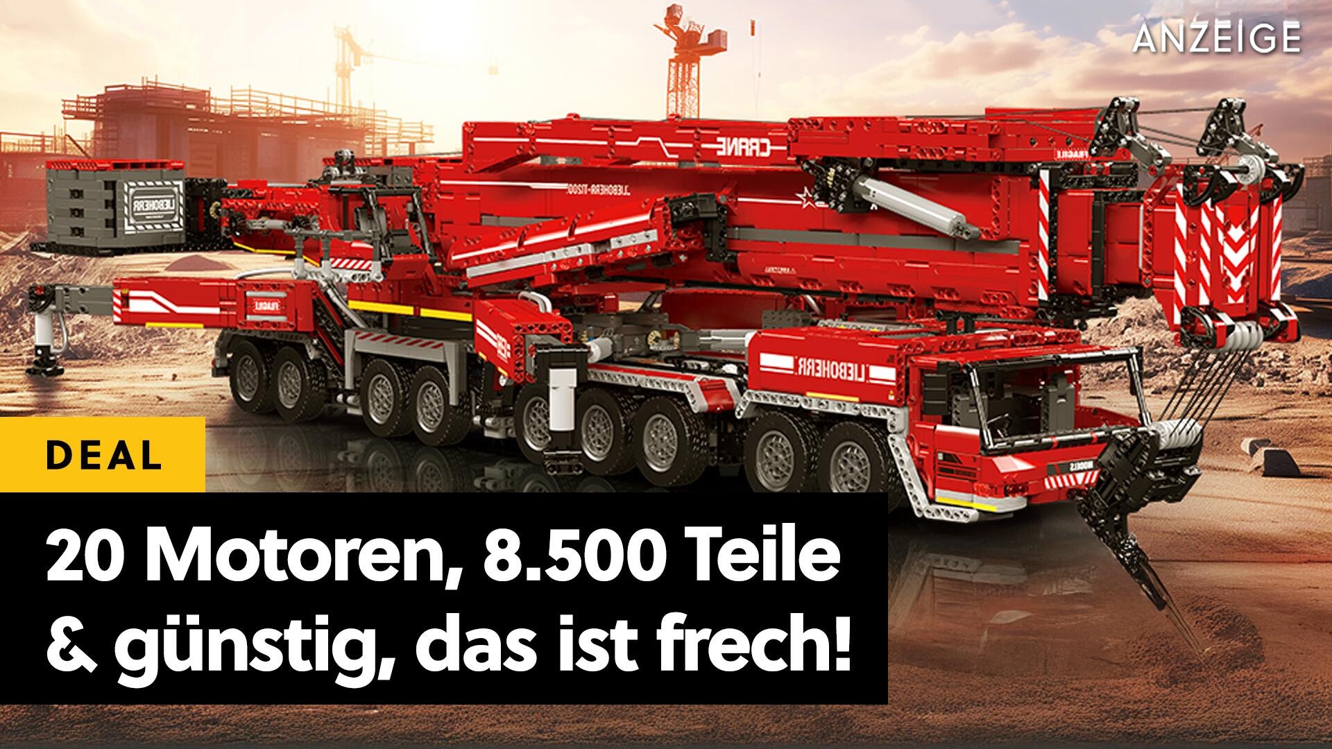 Trotz LEGOs Smart Bricks: Diese LEGO-Alternative ist mit 20 Motoren ...