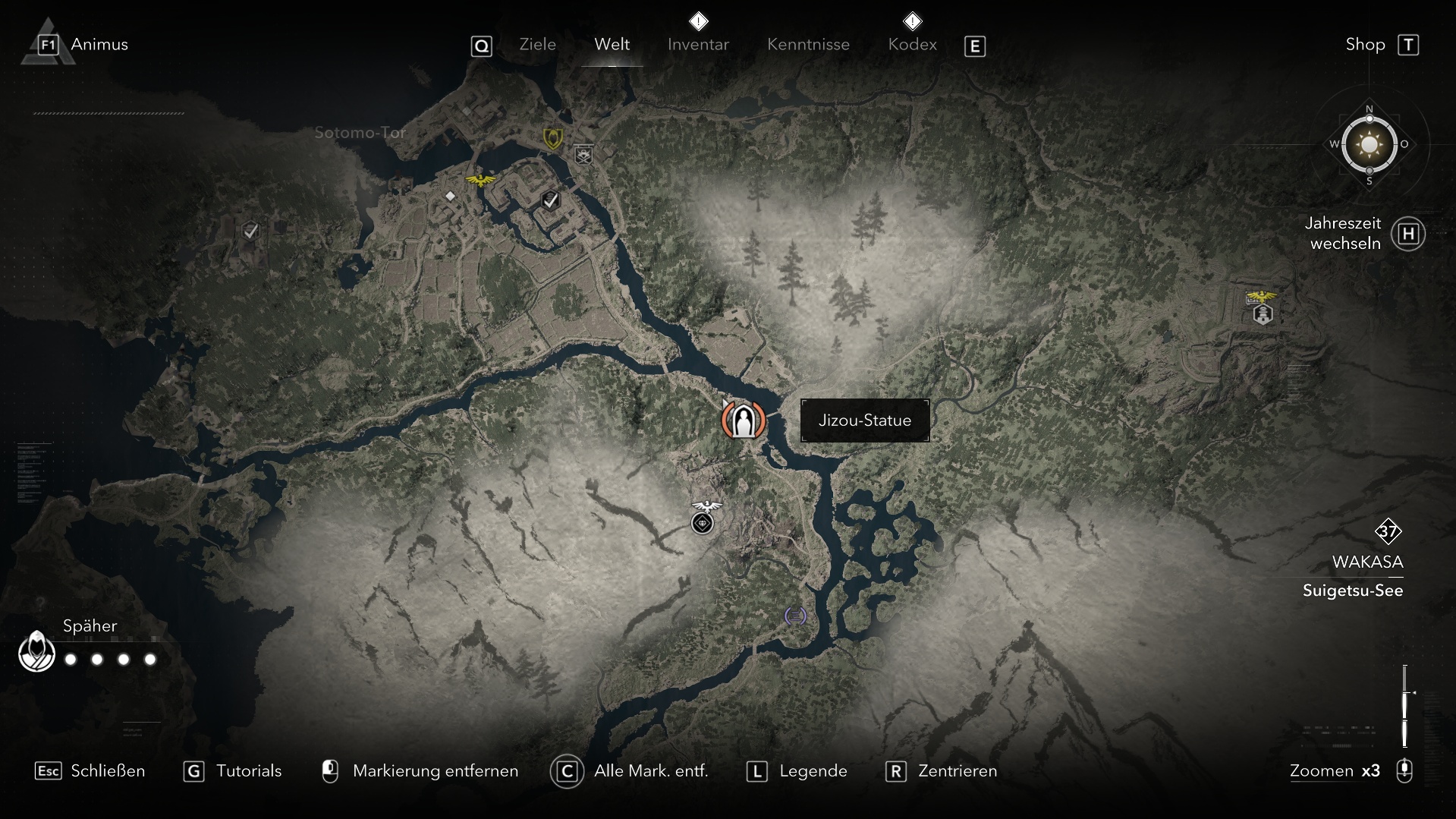 Assassin's Creed Shadows: Alle 69 Fundorte der Jizou-Statuen