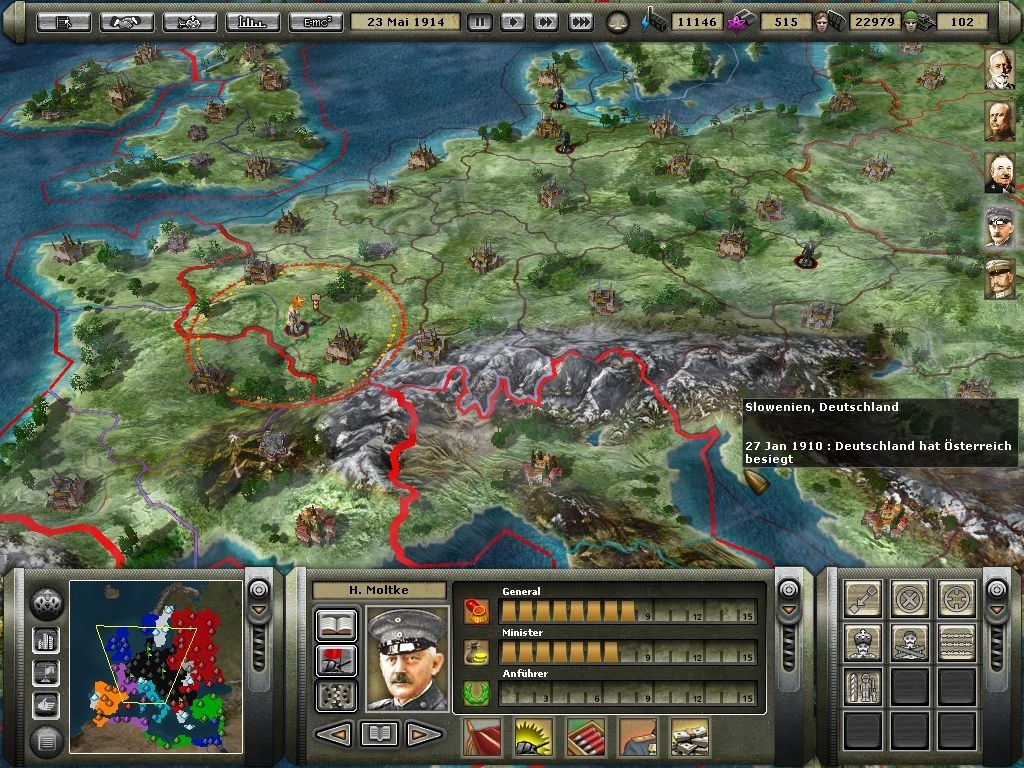 Aggression: Reign over Europe - Screenshots