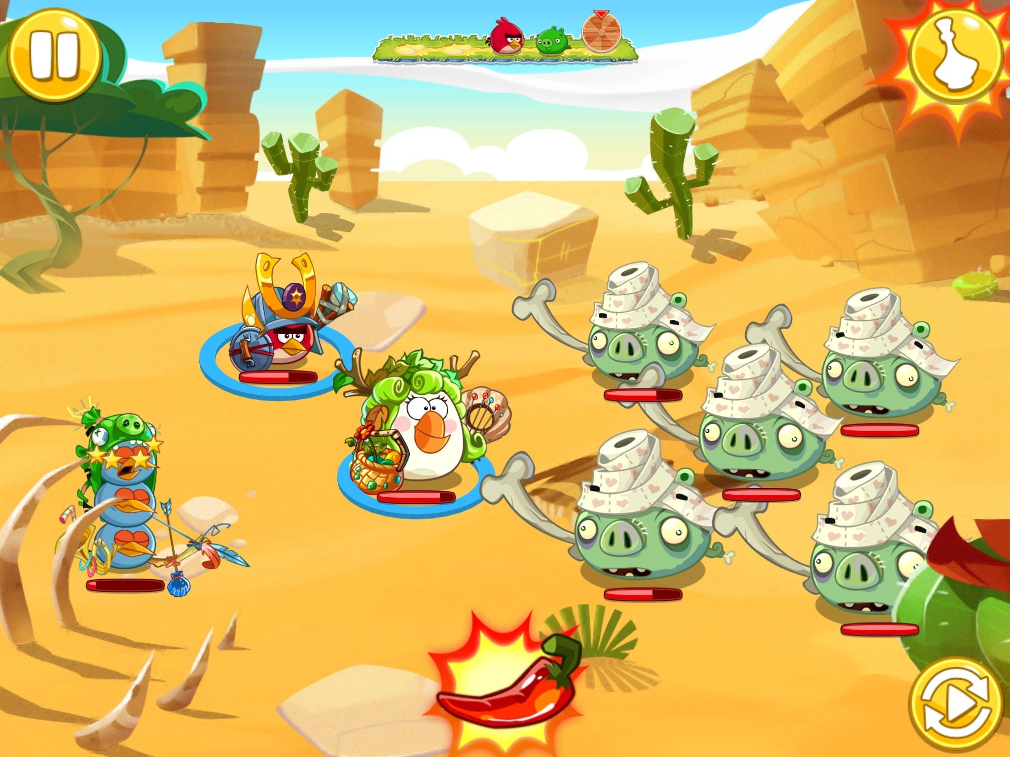 Angry Birds Epic - Screenshots