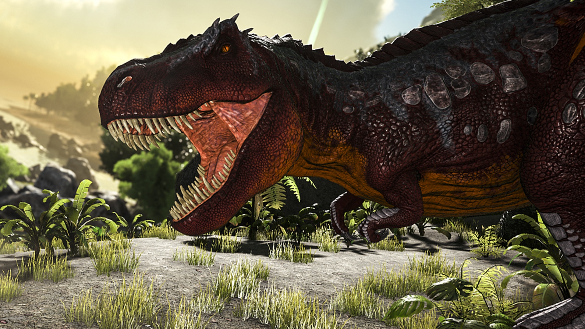 ARK: Survival Evolved - Trailer: So sieht das Grafikupdate für T-Rex ...
