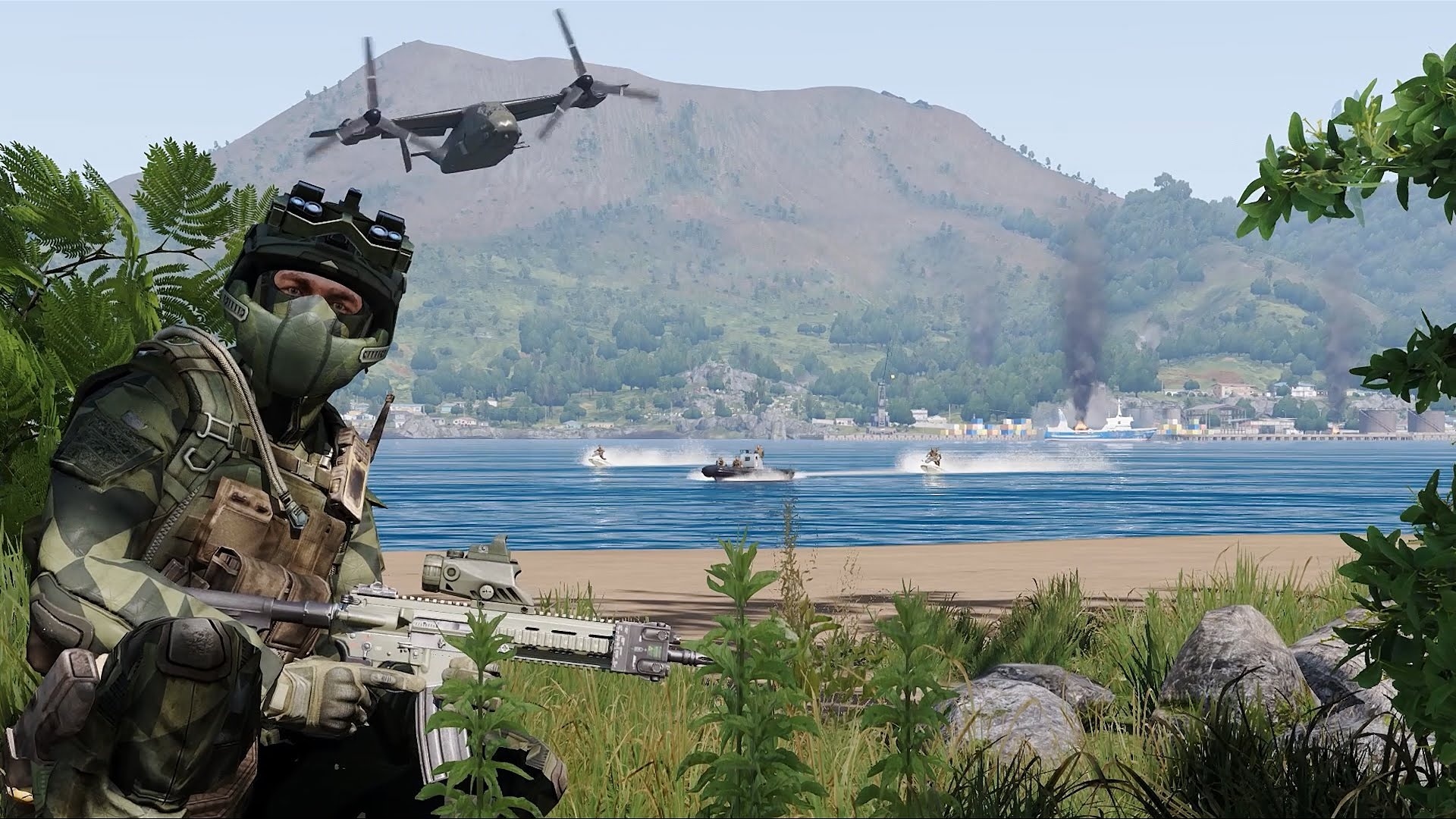 Arma 3 Apex Launch Trailer Zum Riesen Dlc