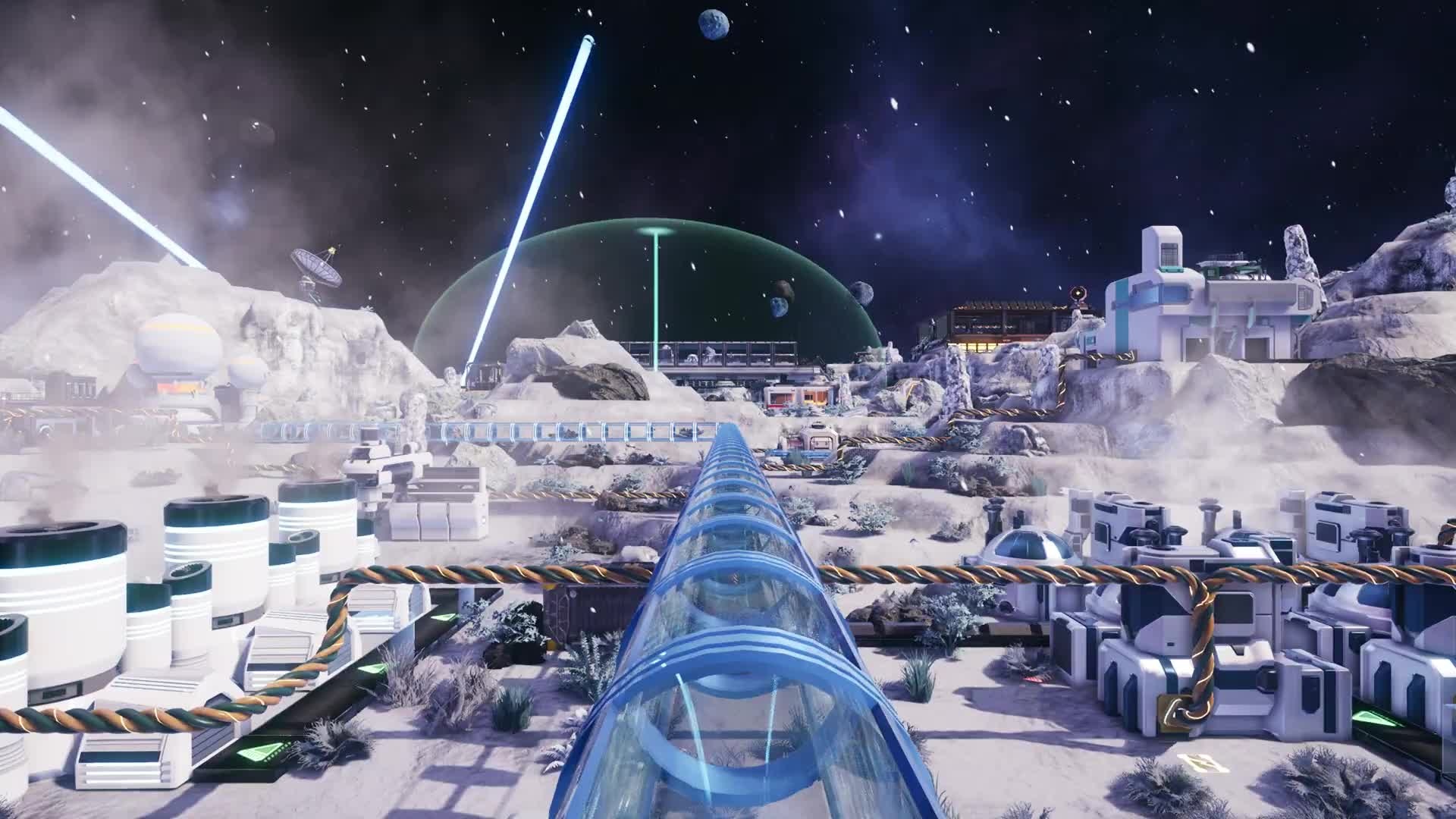 Astro Colony im Trailer: Baut eure perfekte Fabrik in den unendlichen ...