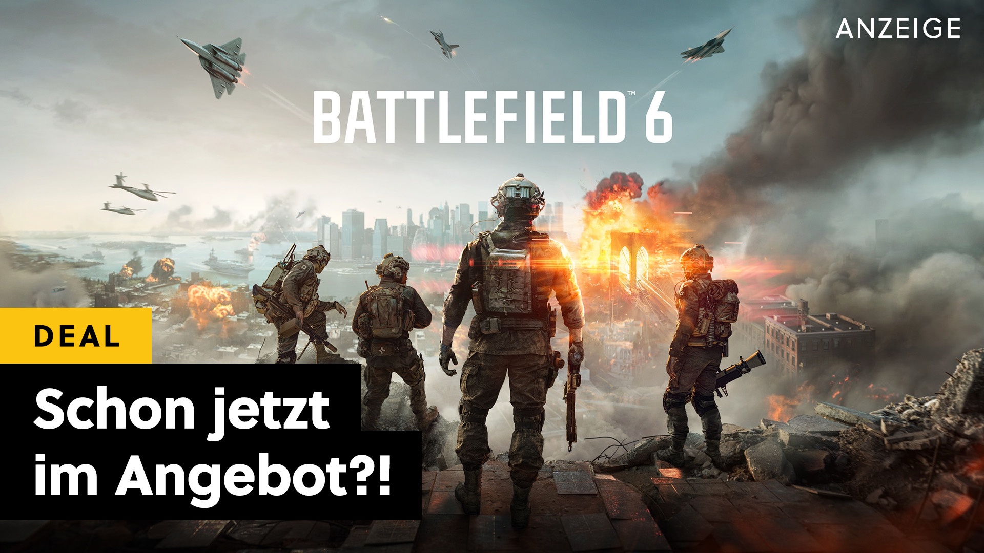 Battlefield 6 schon vor Release günstiger: Wir verraten euch, wo ihr ...