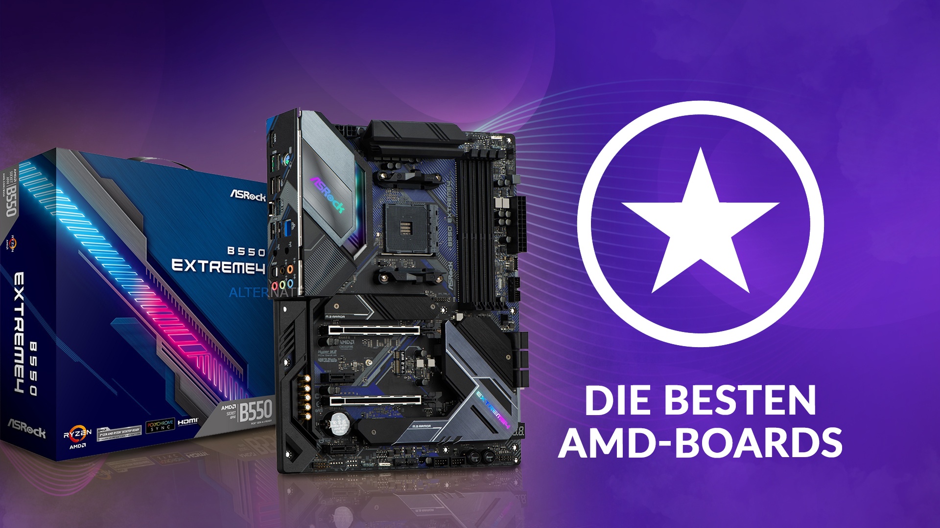 Die besten Mainboards für AMD Ryzen mit B550- und B570-Chipsatz Die besten Mainboards für AMD Ryzen mit B550- und B570-Chipsatz