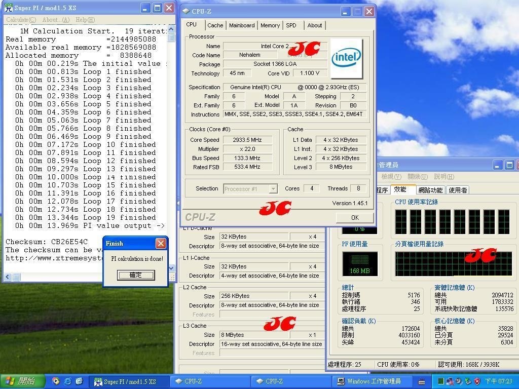 Intel - Benchmarks einer Bloomfield-CPU