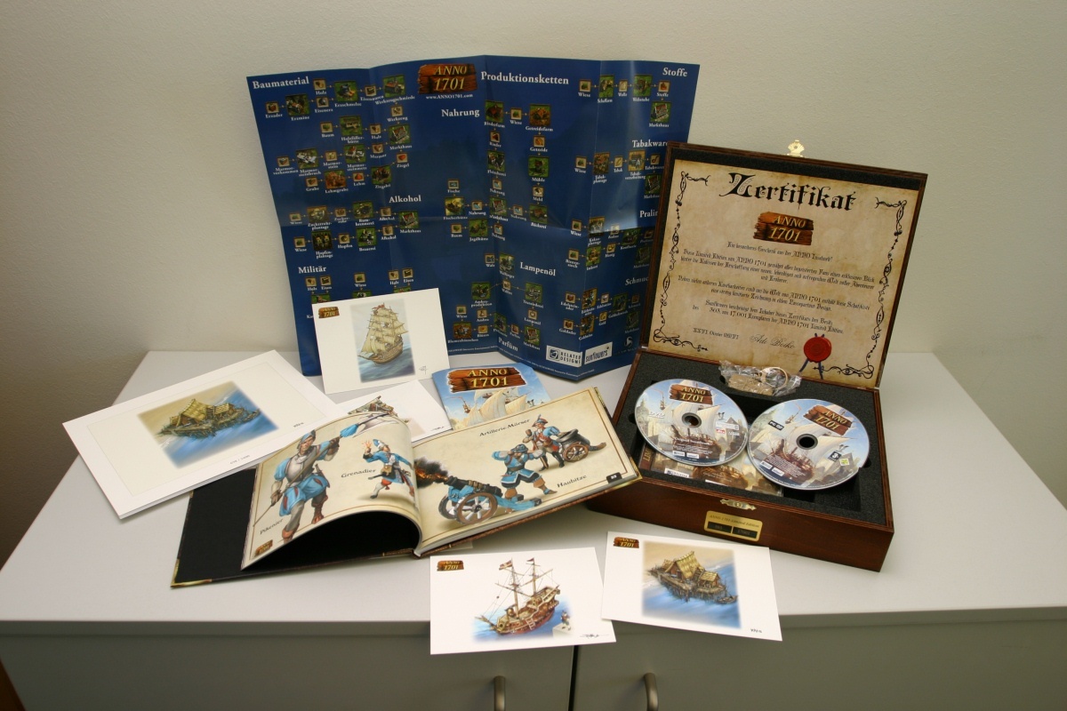 Anno 1701 - Gewinner der Collector's Edition