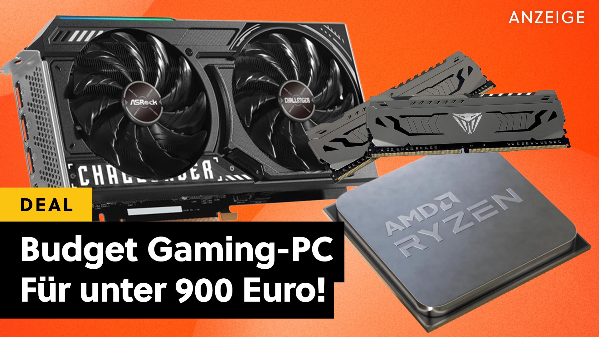 Budget Gaming ist auch 2026 möglich: Diese PC Zusammenstellung kostet ...