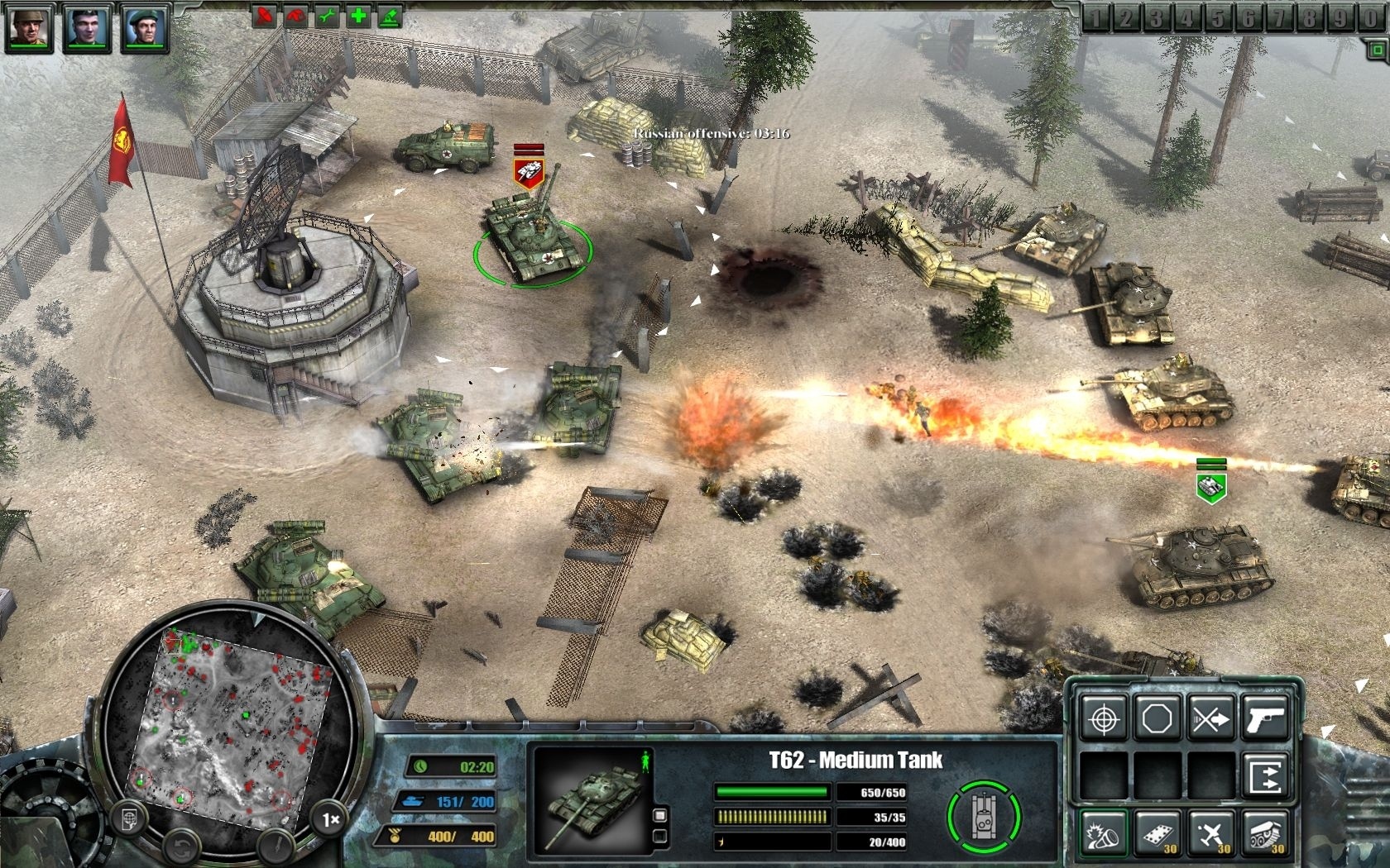 Codename Panzers: Cold War - Screenshots