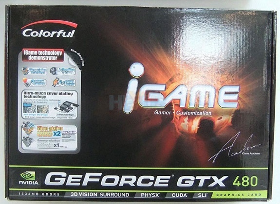 Nvidia Geforce GTX 480 - Verpackung verrät Details