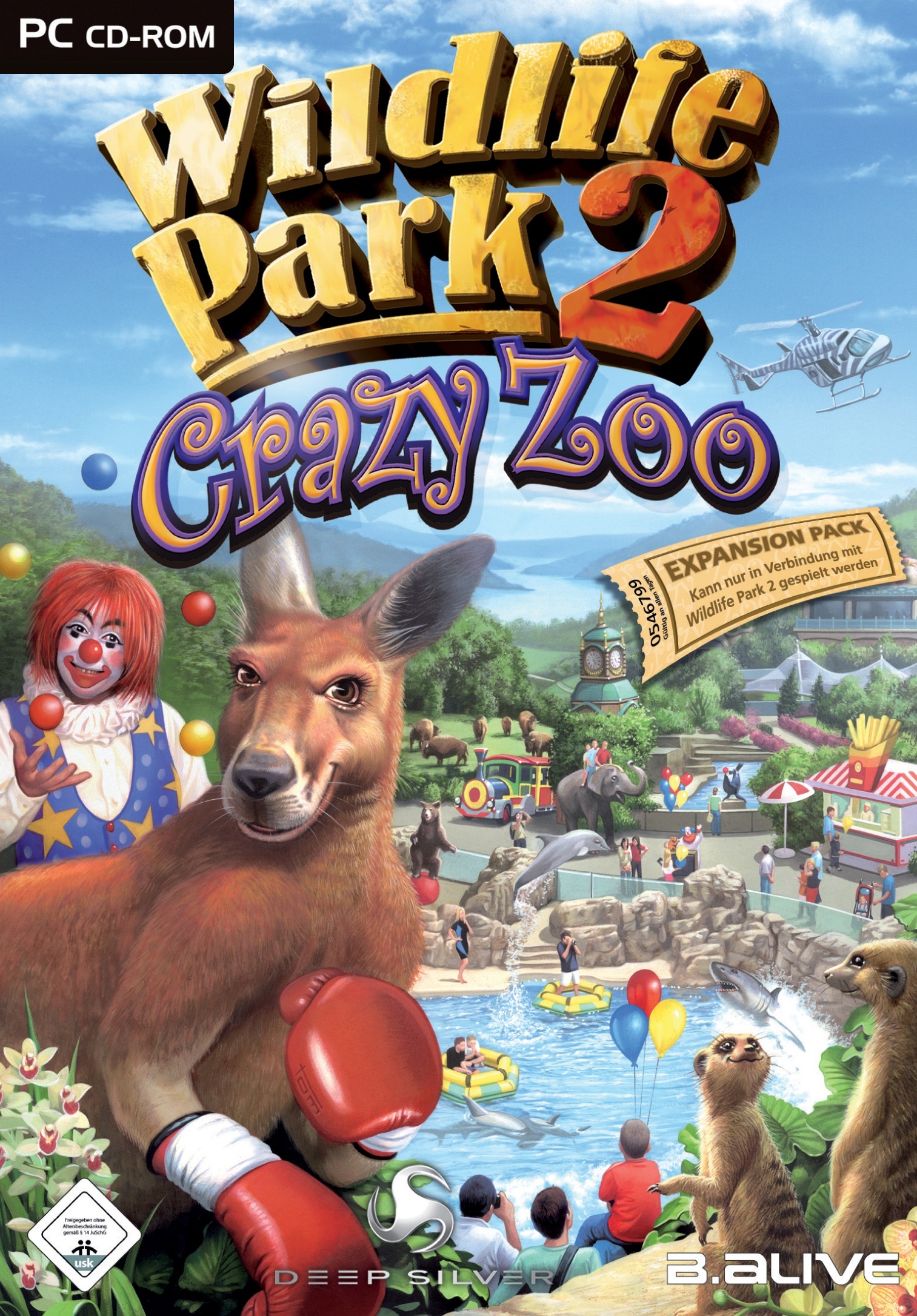Wildlife Park 2 - Addon Crazy Zoo diese Woche