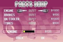 Demon Driver: Time to Burn Rubber! Game Boy Advance