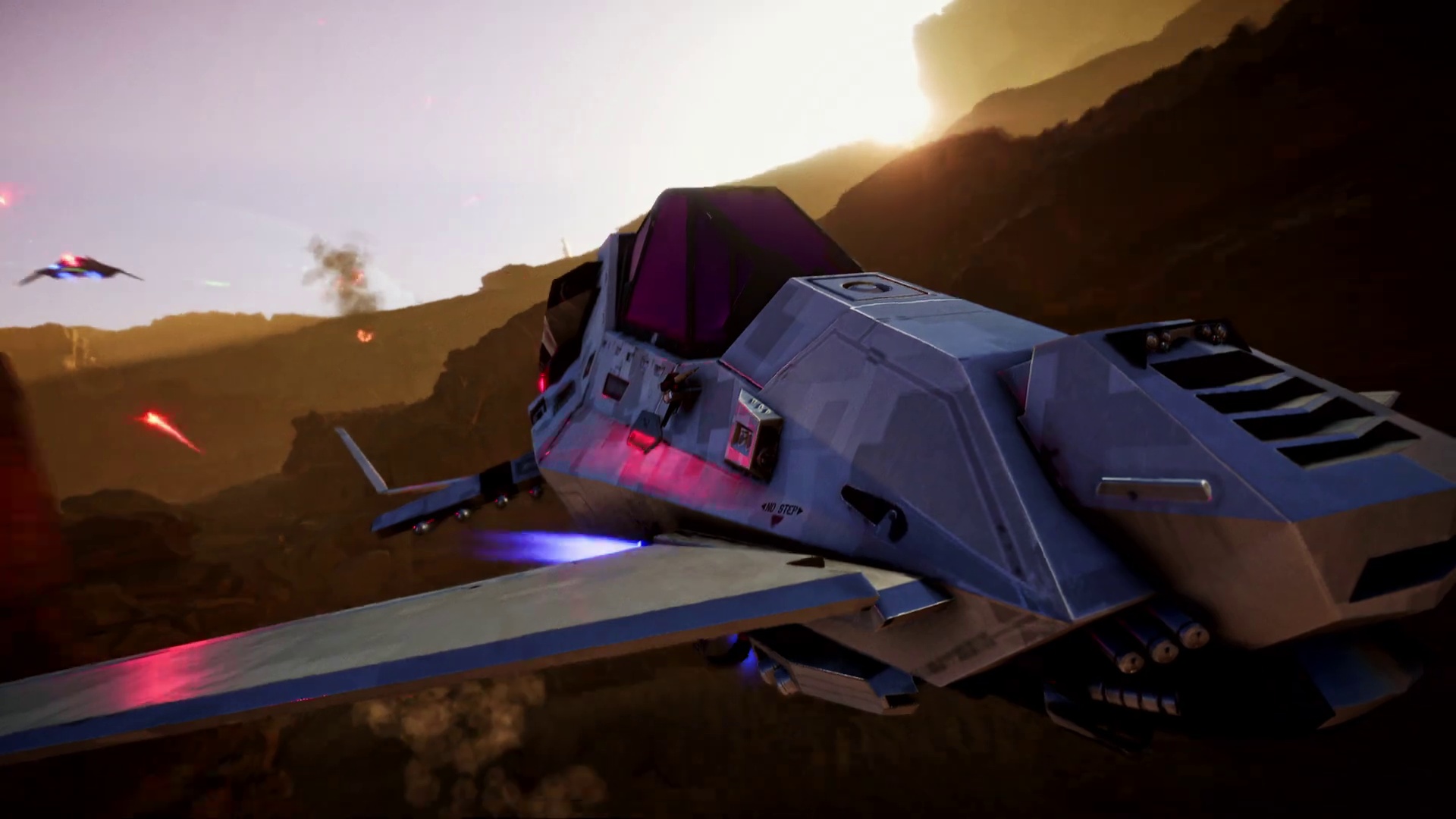 Die Fusion aus Shooter und Echtzeitstrategie Silica zeigt den Luftkampf ...