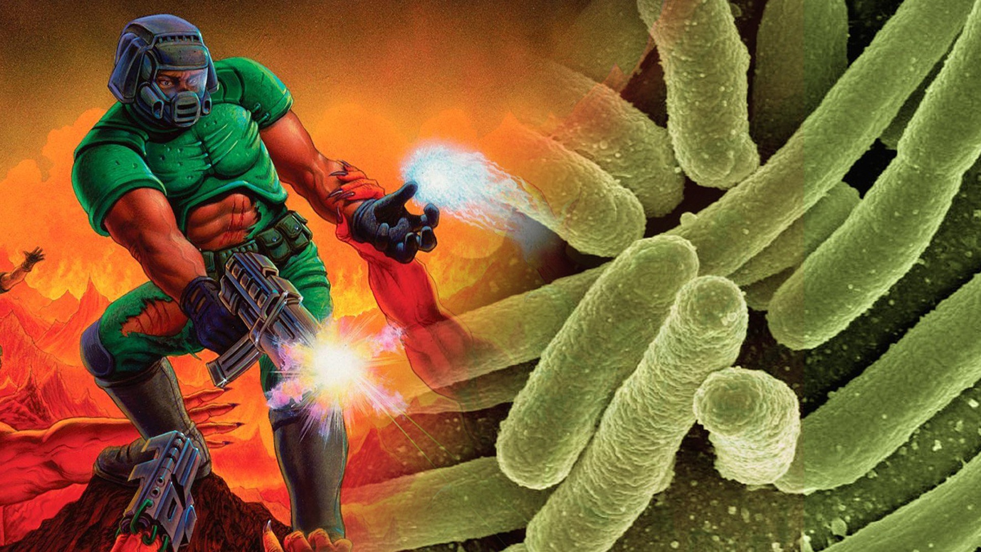 Doom läuft jetzt auch auf Darmbakterien, aber zum Durchspielen braucht ...