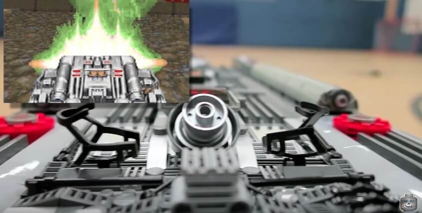 Doom - BFG aus 9 Kg Lego-Steinen nachgebaut