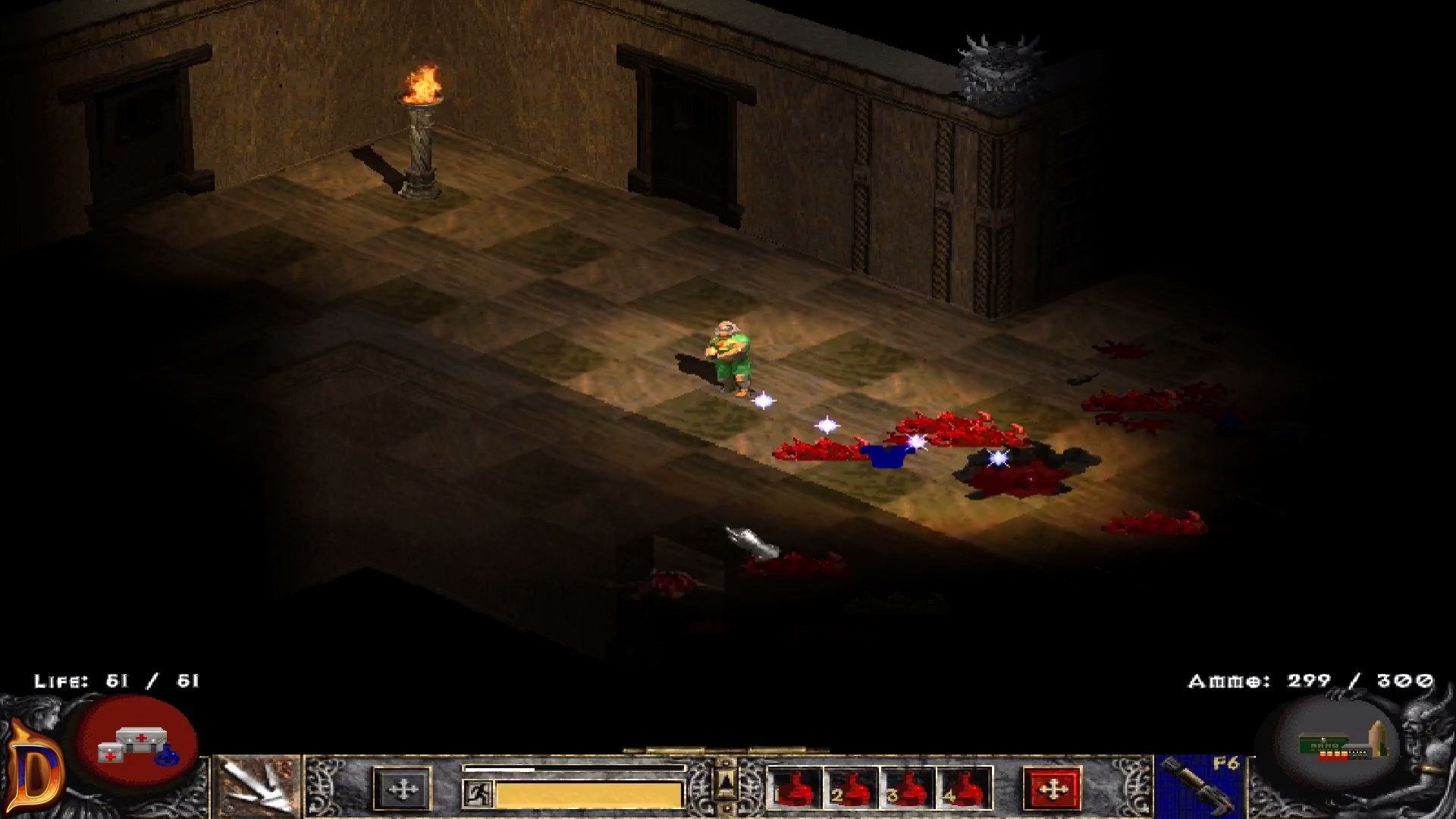 Doomiablo - Mod macht Doom 2 mit der Diablo-2-Engine zum Action-RPG