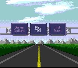 Duel: Test Drive II, The SNES