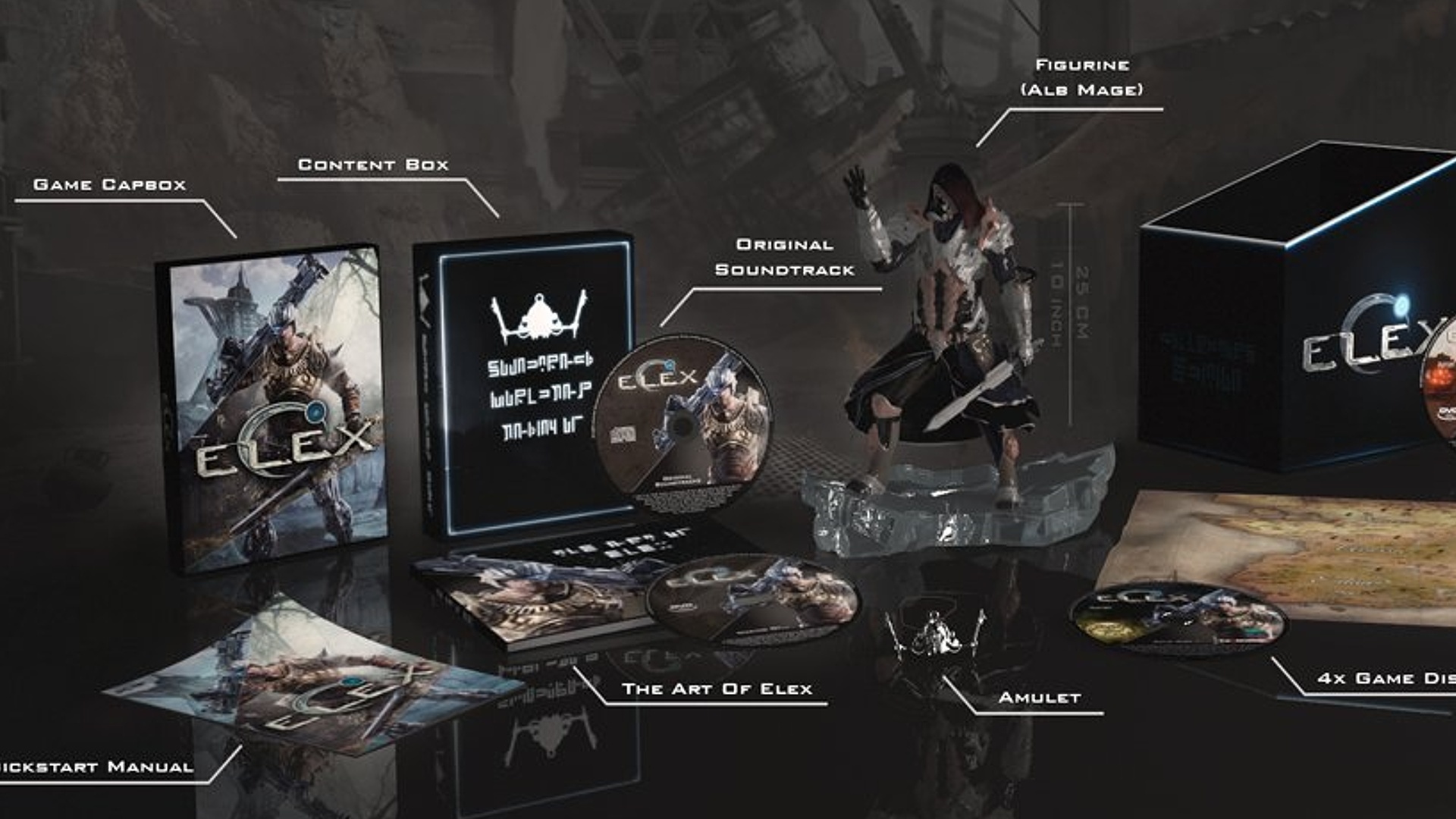 Elex - Amazon listet Collector's Edition für 110 Euro, inklusive Details