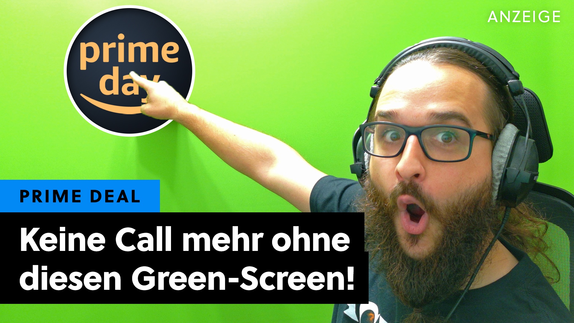 Ich liebe meinen Green-Screen, aber er ist nur noch wenige Stunden ...