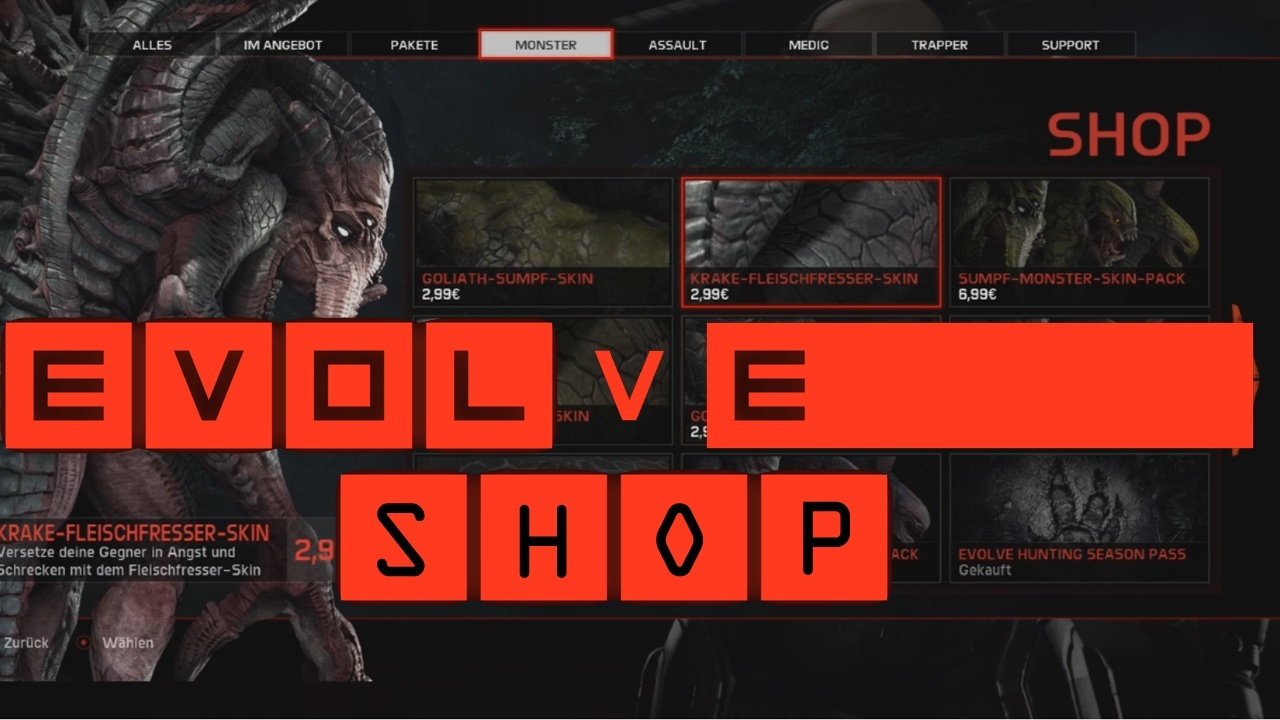 Evolve - Video: Ingame-Shop wie bei einem Free2Play-Spiel