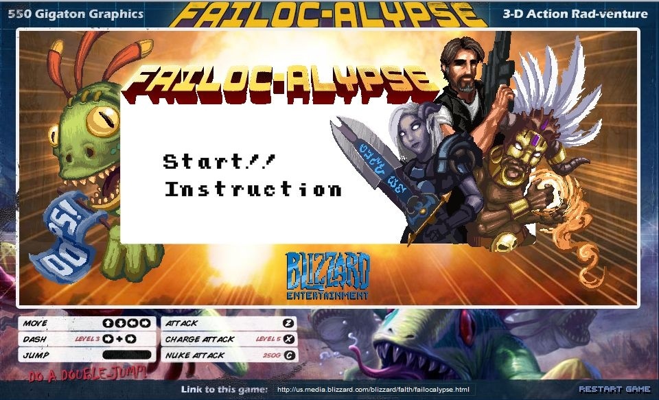 Blizzard - Failoc-Alypse: Minispiel mit Space-Marine, Draenei und ...