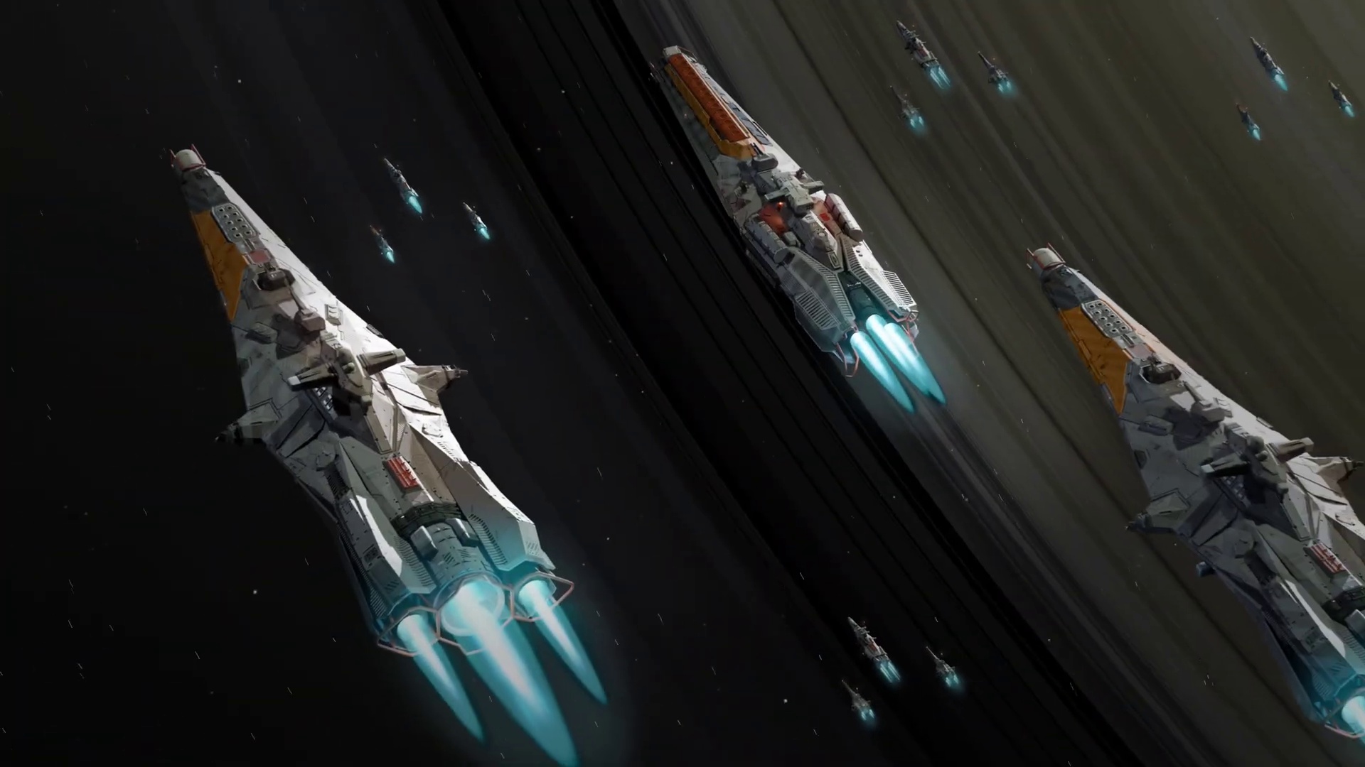 Falling Frontier: Die Weltraum-Echtzeitstrategie hat 13 Minuten ...