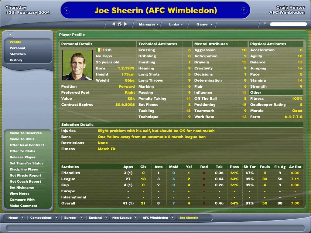 Football Manager 2005 - In China verboten
