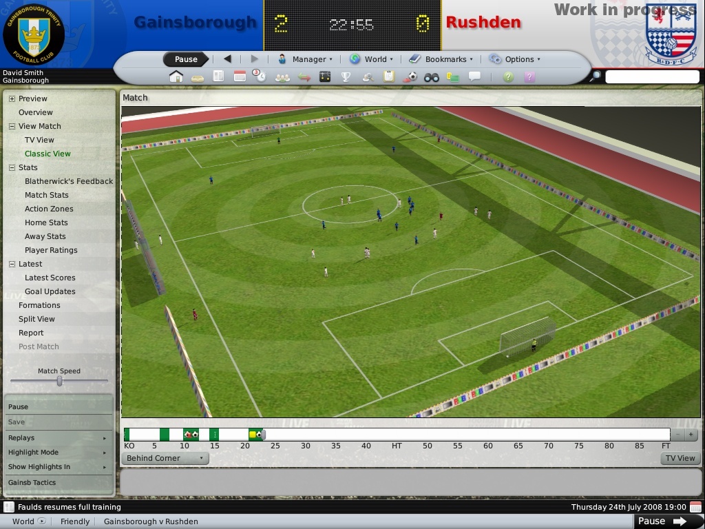 Football Manager 2009 - Erste Screenshots zum Manager