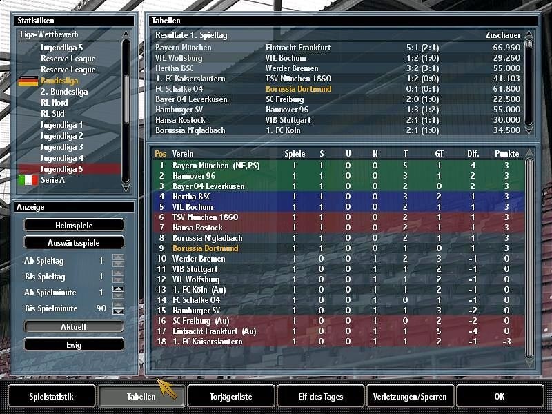 Fußball Manager 2004 - Screenshots