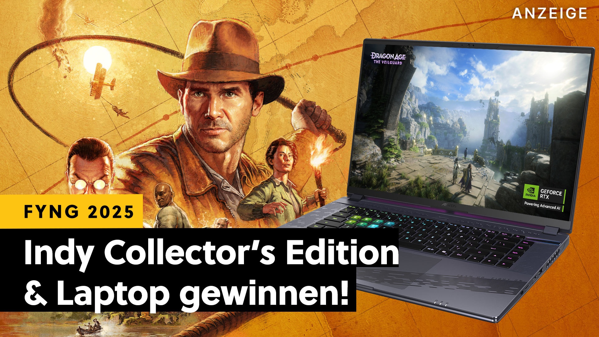 Erlebt den FYNG 2025 Livestream zu Indiana Jones und der Große Kreis ...