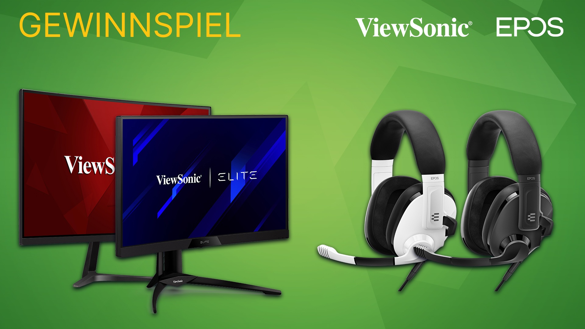 FYNG - Gewinnt Monitore von ViewSonic und Headsets von EPOS