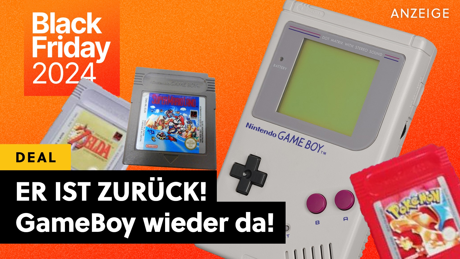 Nein, eure Augen täuschen euch nicht: Der originale Game Boy ist jetzt wieder bei MediaMarkt ...