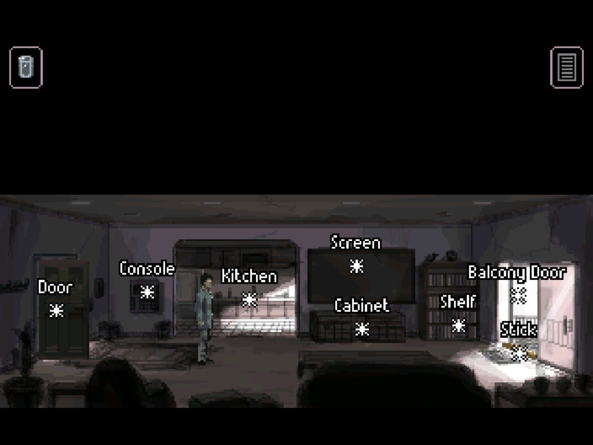 Gemini Rue - Screenshots der iOS-Version