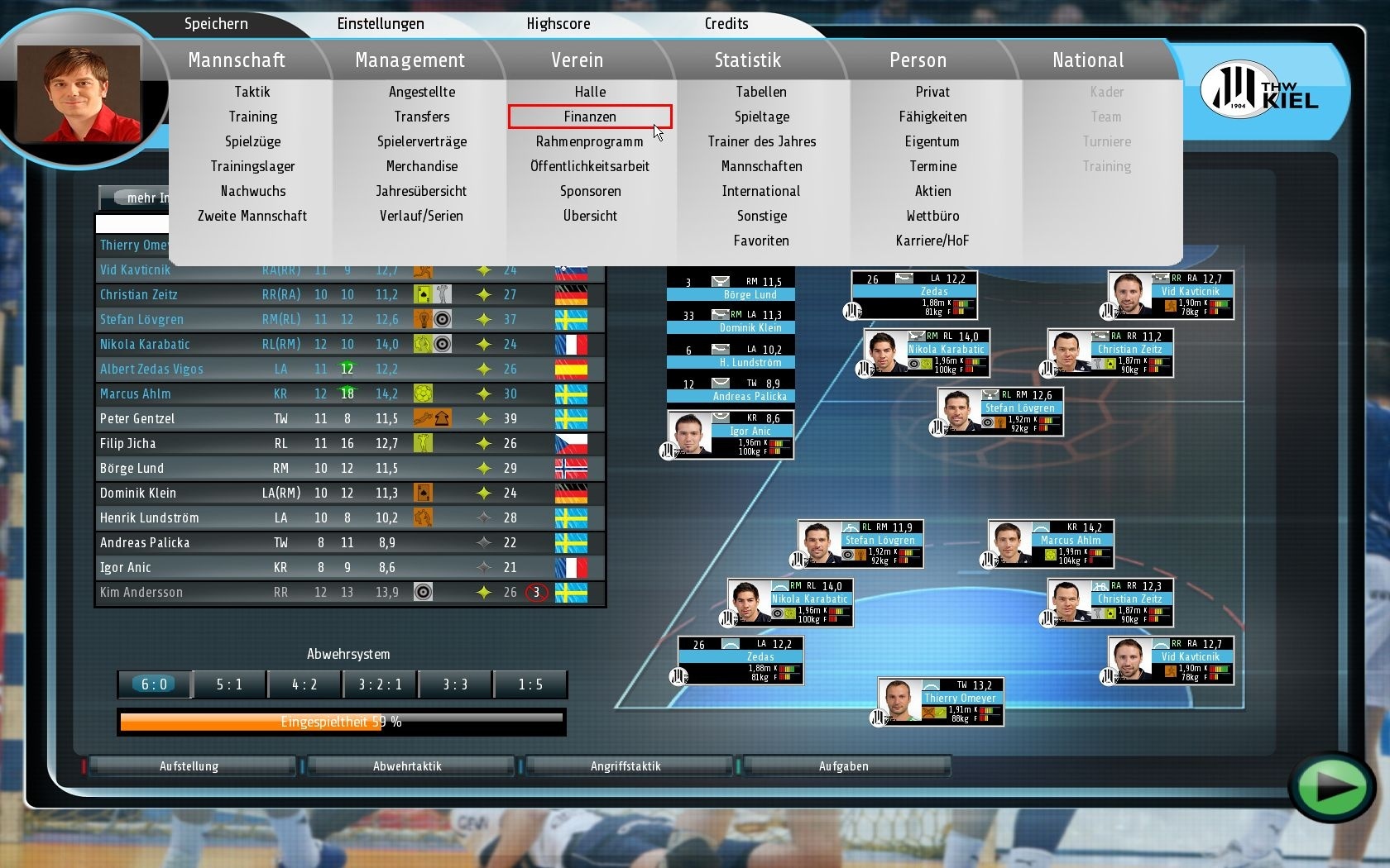 Handball Manager 2009 - Screenshots