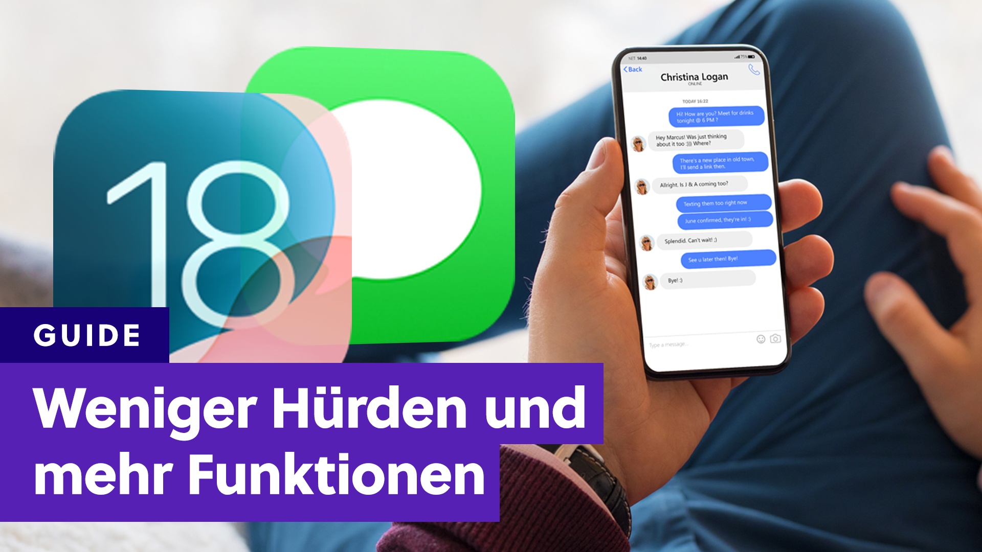 RCS in iOS 18: Alle wichtigen Infos zur kommenden Neuerung in der ...
