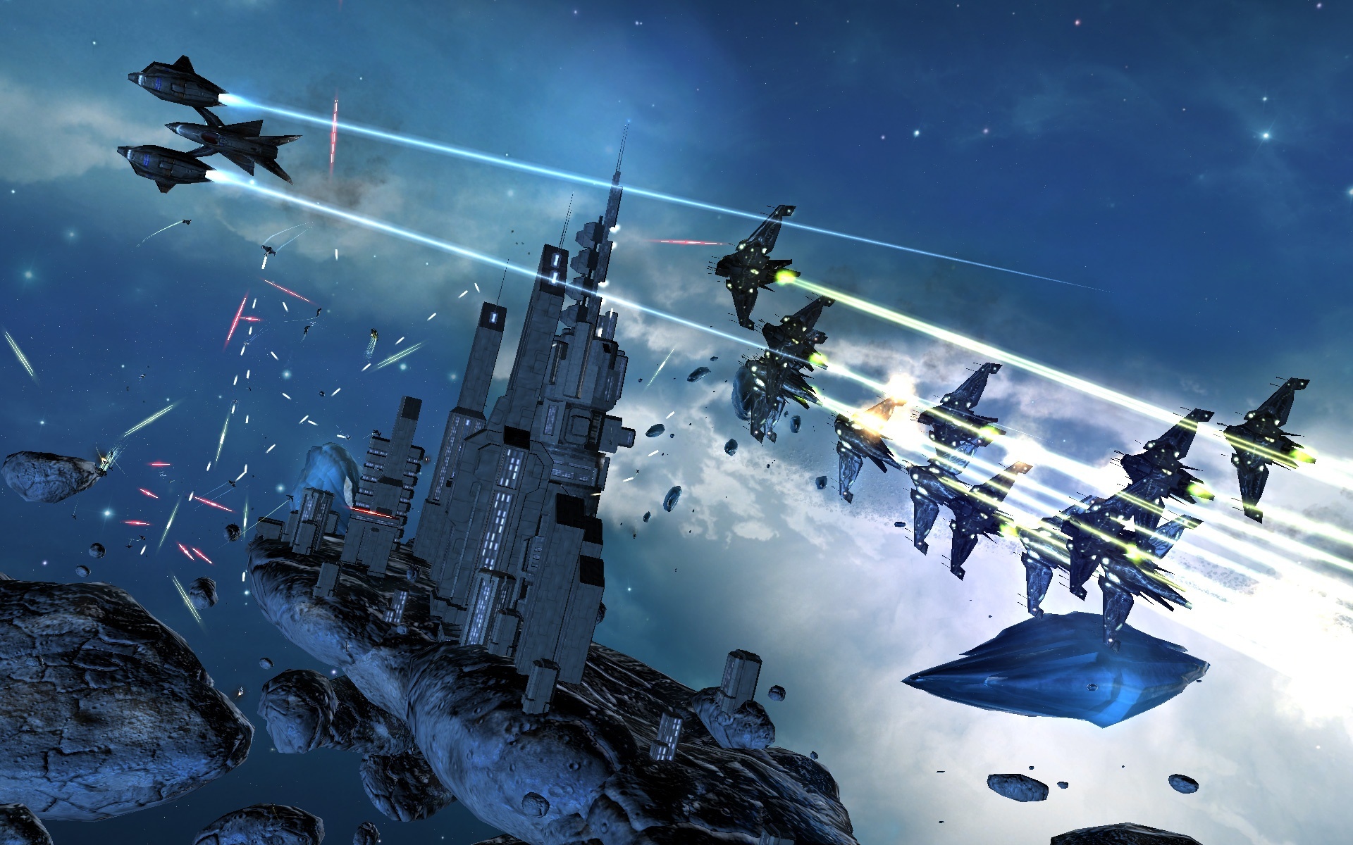 Jumpgate Evolution - Video: Effektvolle Weltraumschlachten