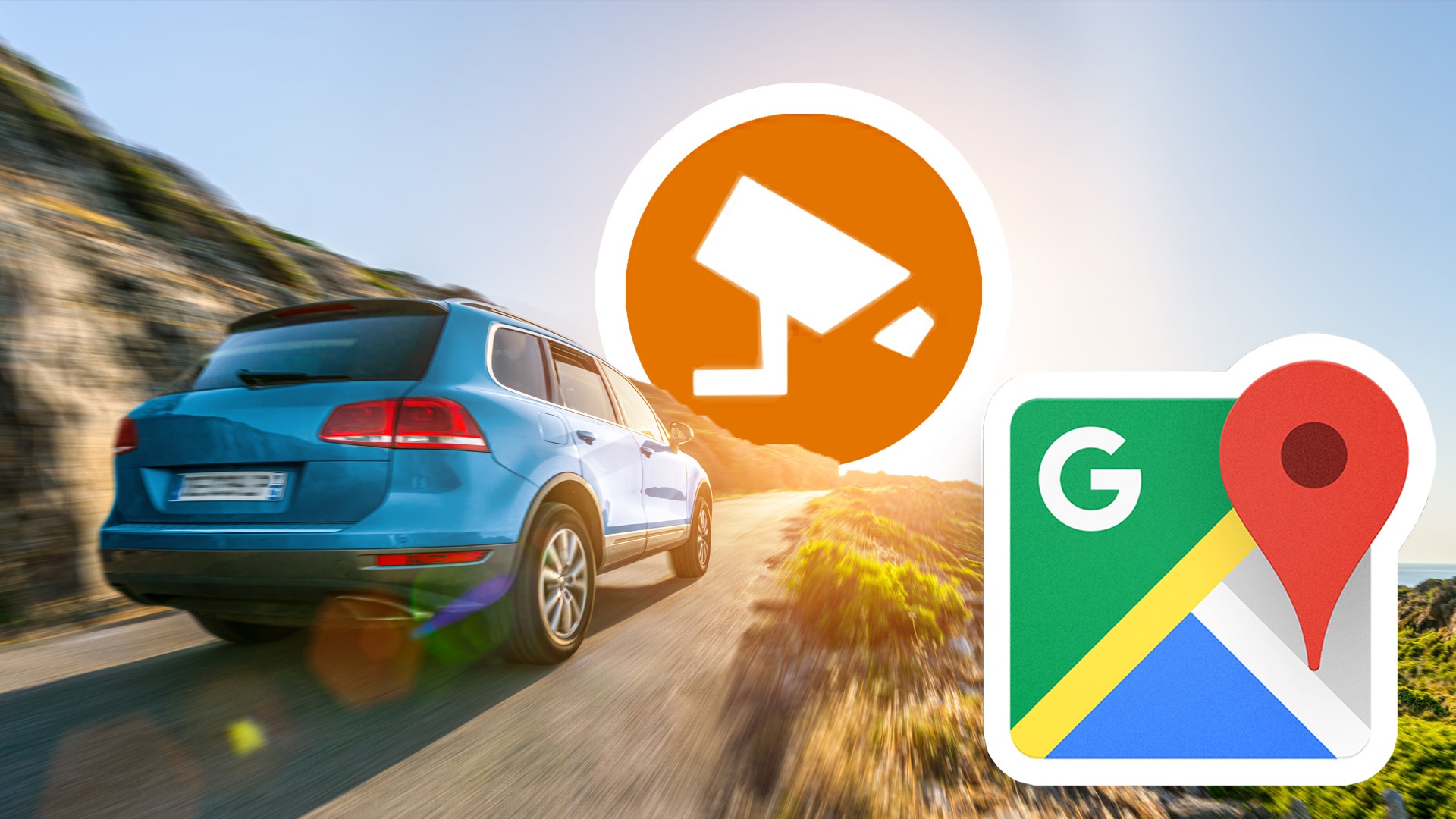 Auf Google Maps gibt es ein bei uns in Deutschland verbotenes Symbol ...