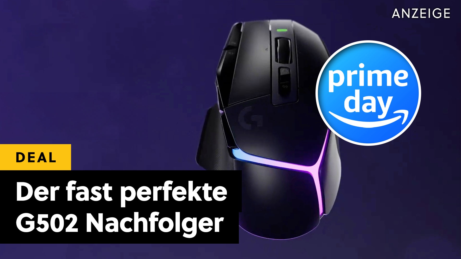 Die Logitech G502 am Prime Day: Die neuste Generation gibt’s jetzt mit ...