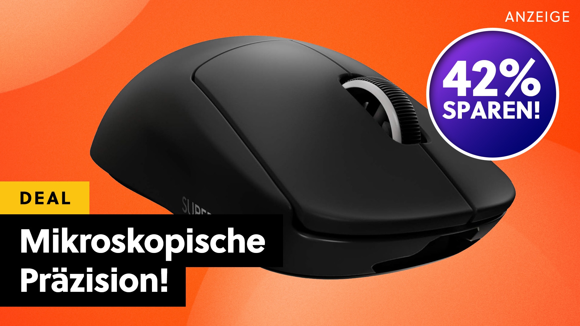 Extrem präzise und 70 Stunden Akkulaufzeit: Wireless Gaming Maus von ...