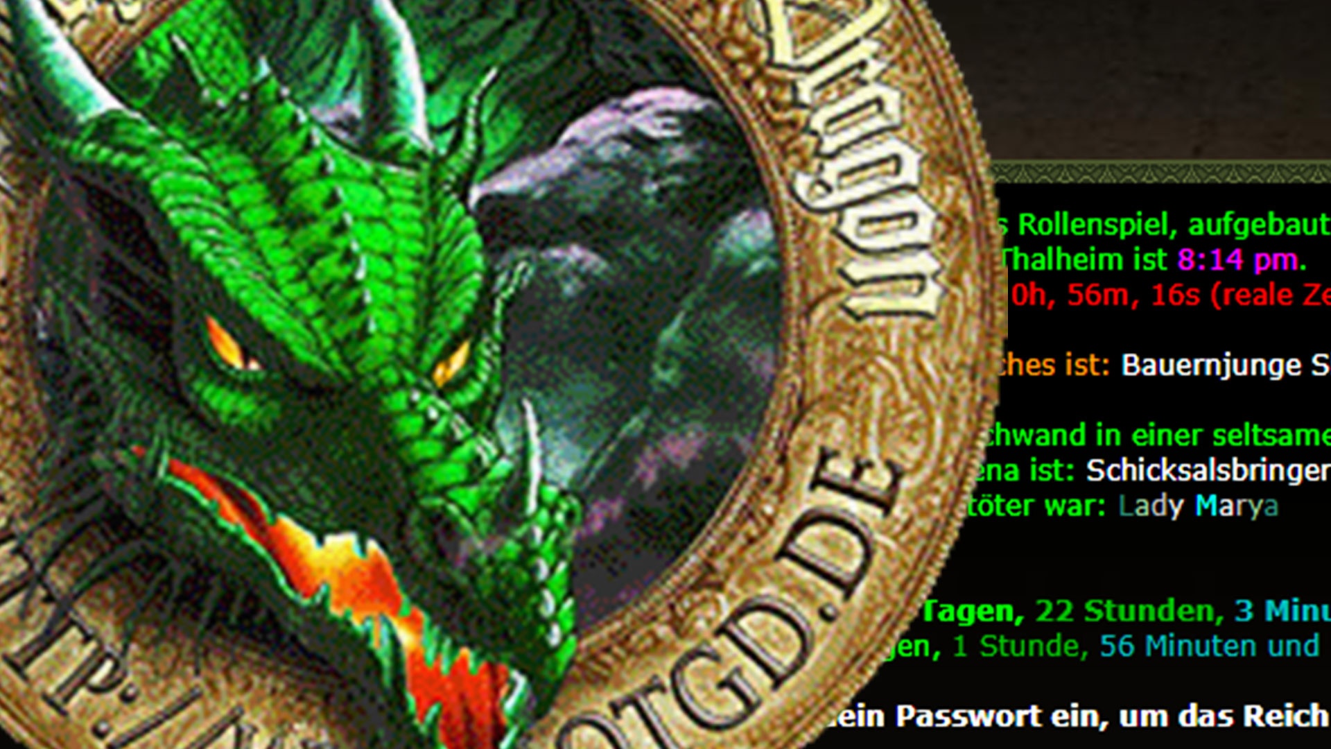 LOTGD: Eines meiner liebsten Rollenspiele hatte nicht mal Grafik