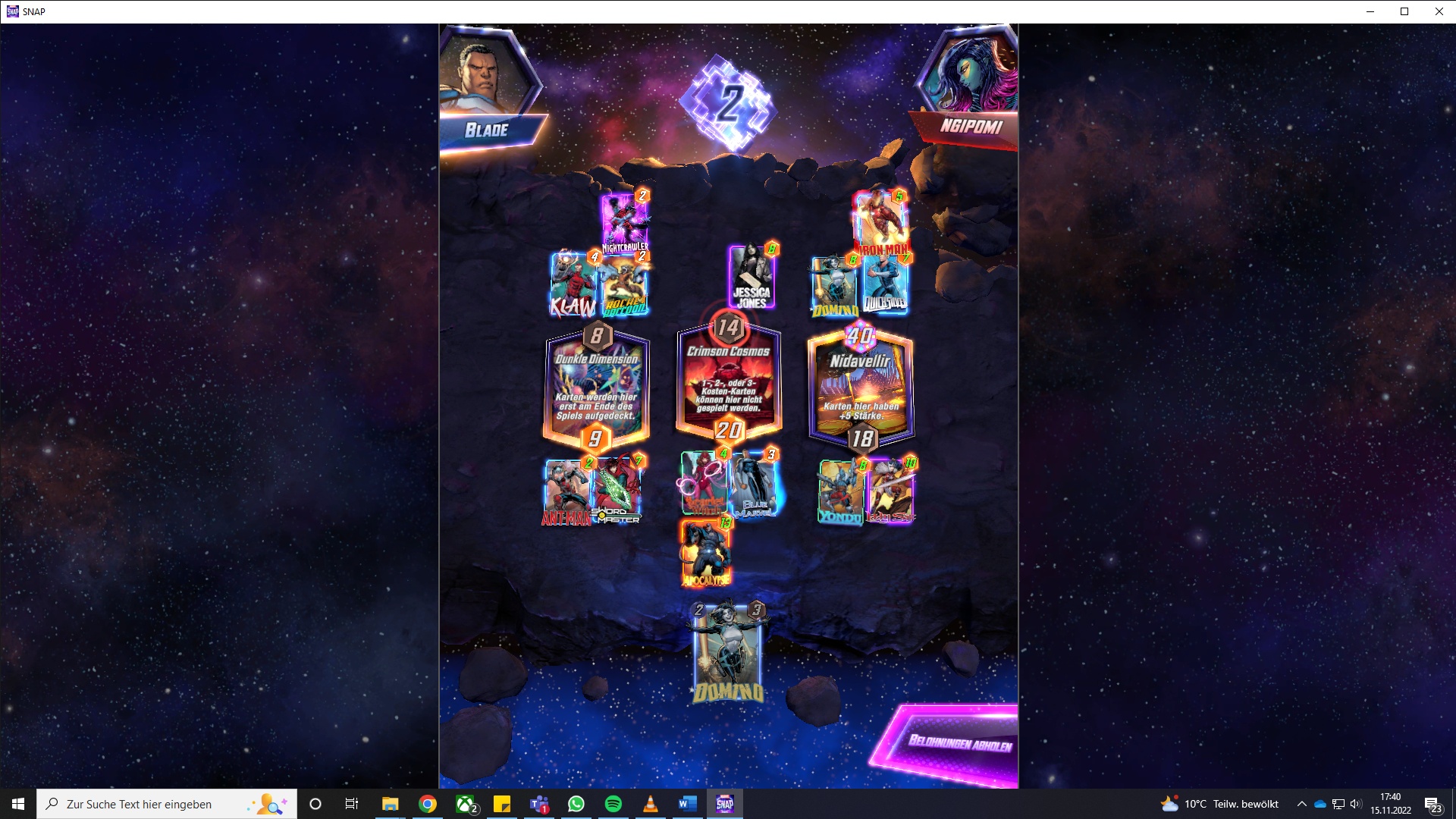 Marvel Snap - Screenshots aus der Steam-Version