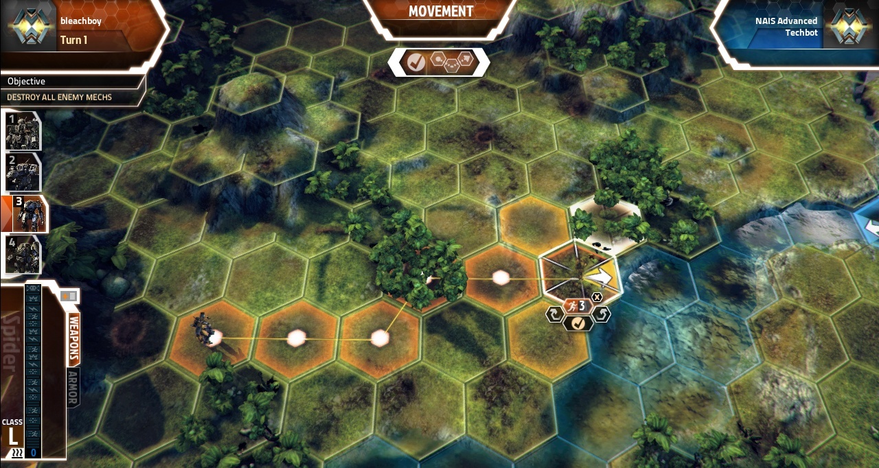 MechWarrior Tactics - Screenshots